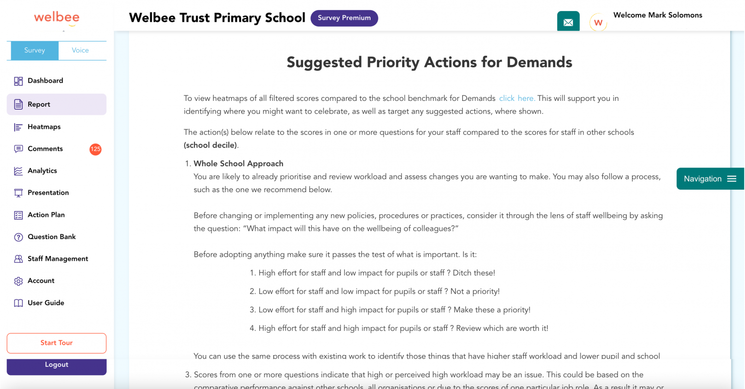 Welbee - Better Staff Wellbeing at your School. Systemise and track it.